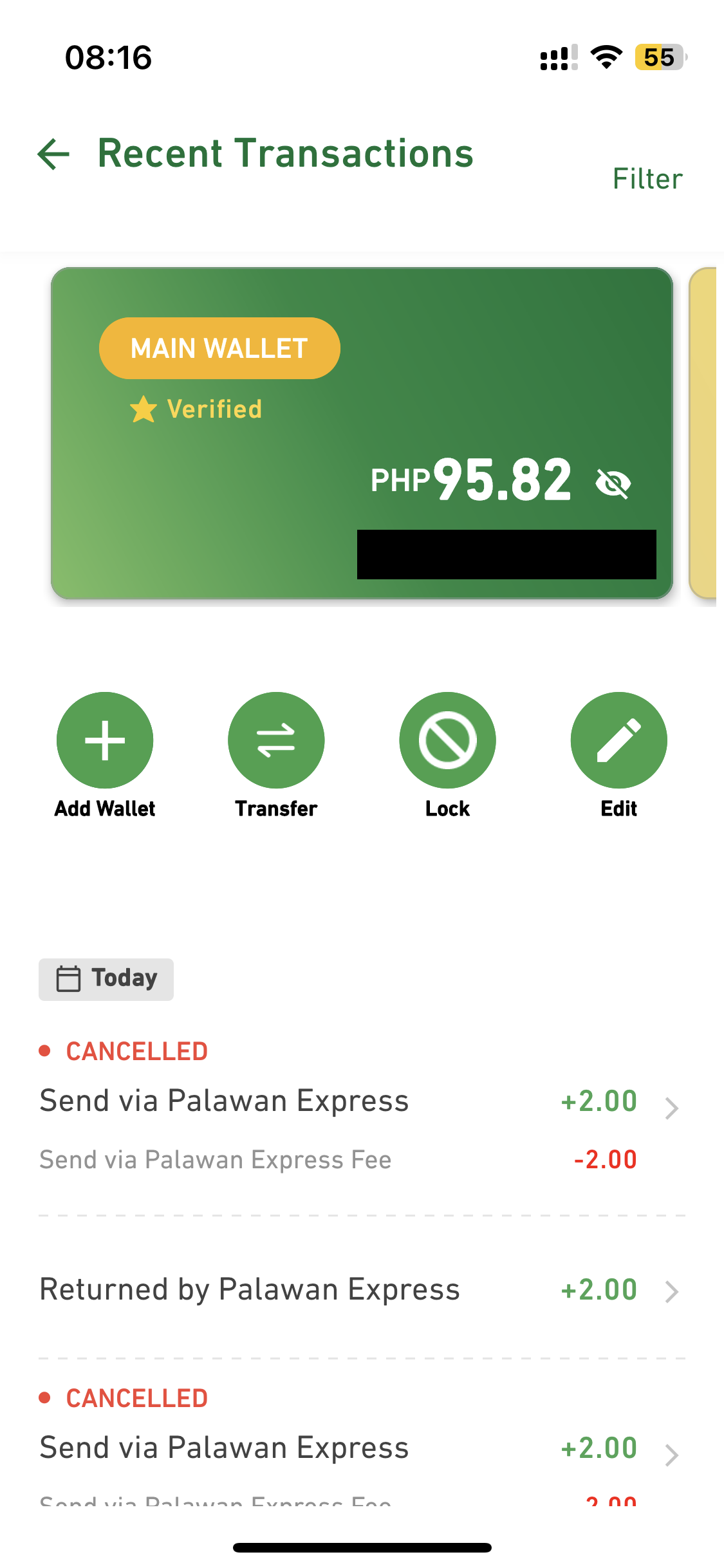 Send to Palawan Express Pera Padala Cancelation – Customer Care Portal